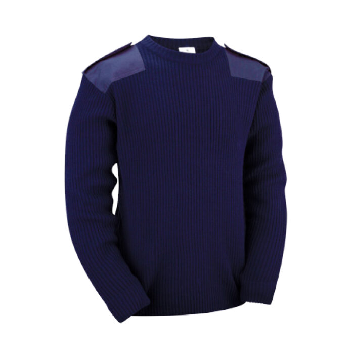 Navy Blue Security Guard Sweater - Imara Work Wear