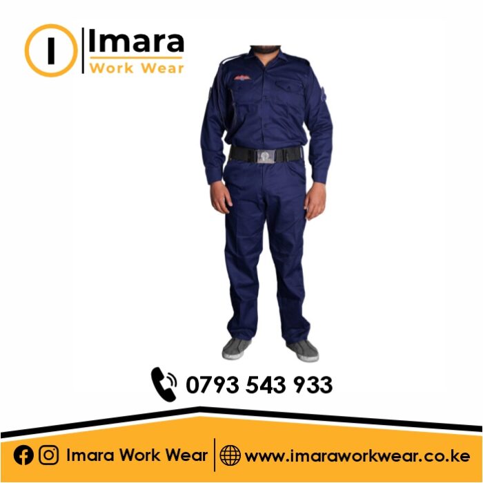 Navy Blue Security Guard Uniform - Imara Work Wear